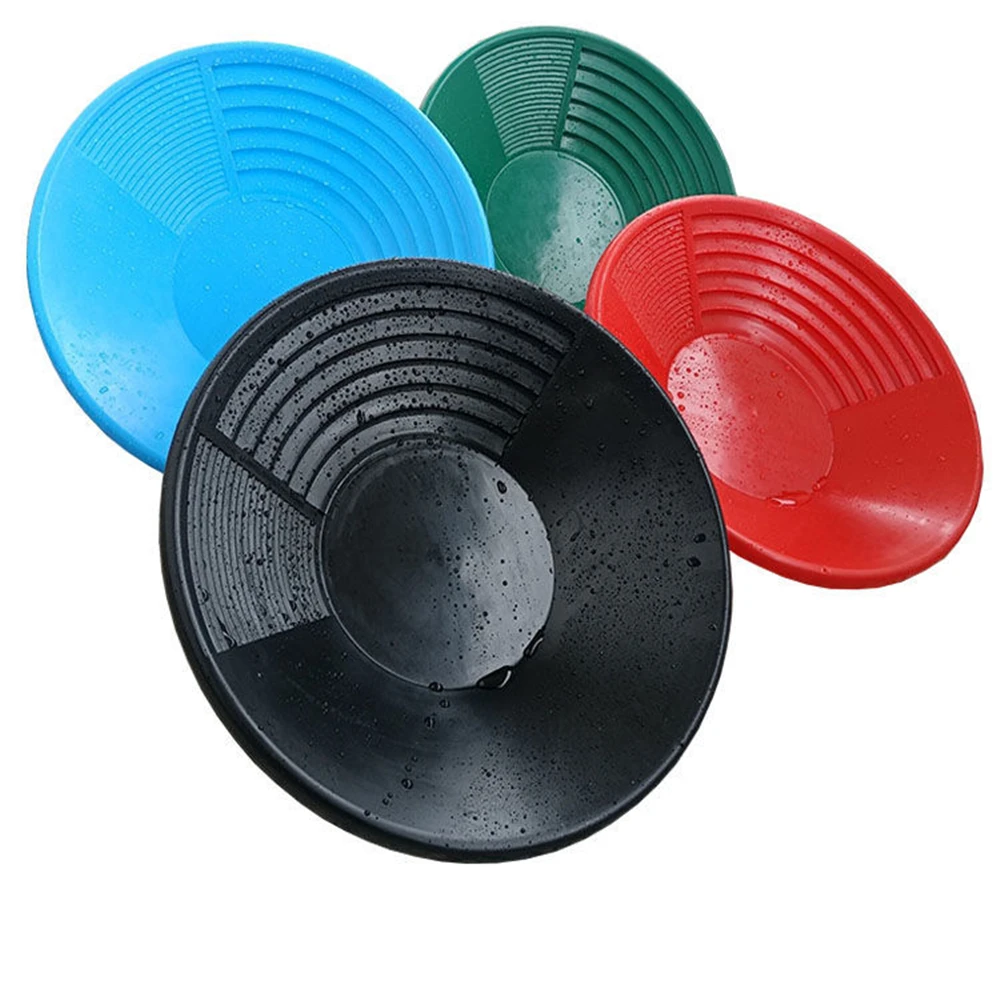 Plastic Gold Washing Pan Basin Nugget Mining Pan Dredging Prospecting ...