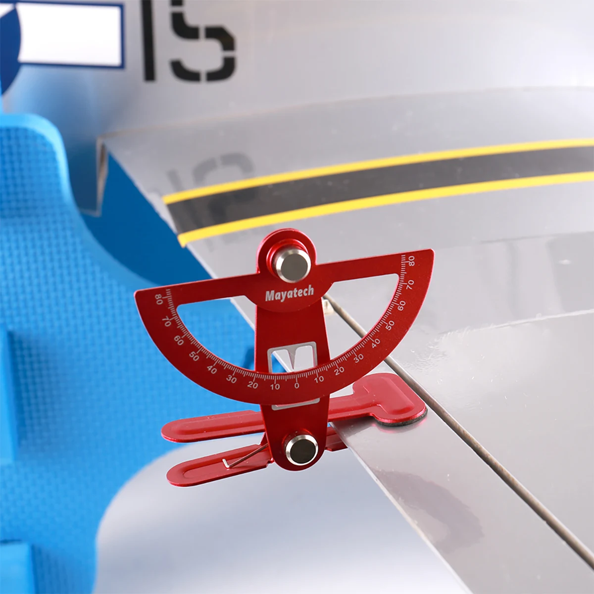 Mayatech-Rudder-Angle-Ruler-for-Fixed-wing-Aircraft-Model-Drone-Rudder ...