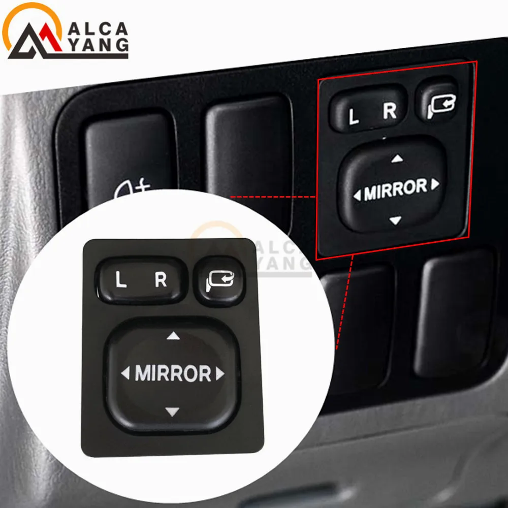 Rear View Power Mirror Switch Folding Power Mirror Switch For Toyota ...
