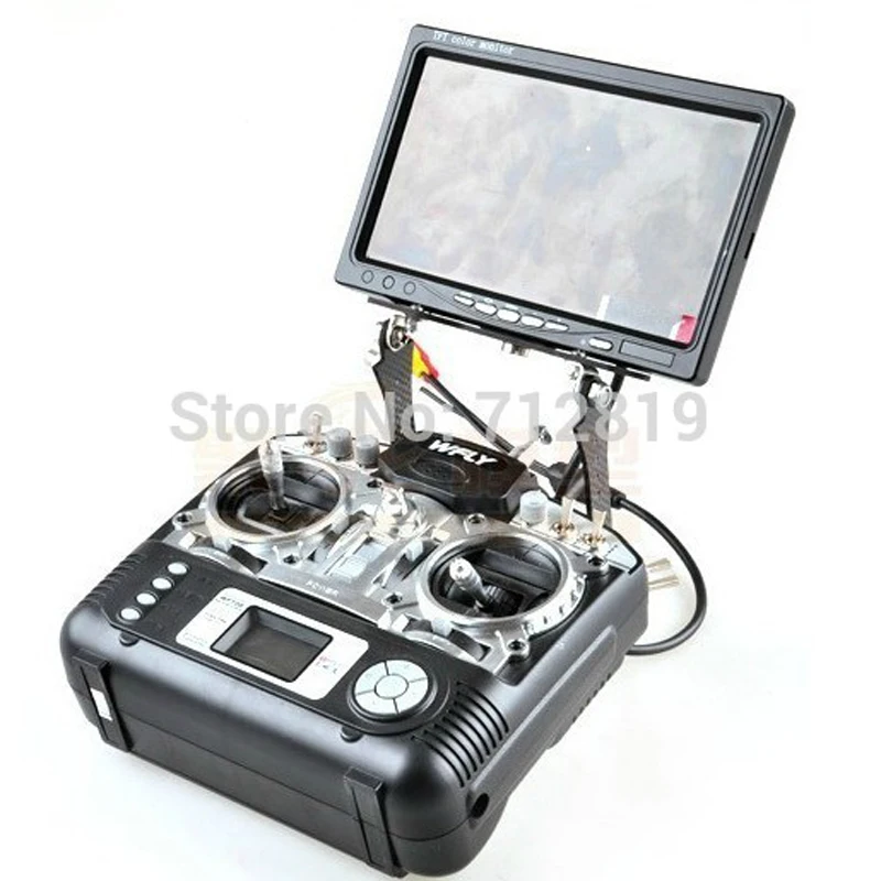Fpv Monitor Mount Holder Display Support Folding Fiber For Transmitter ...