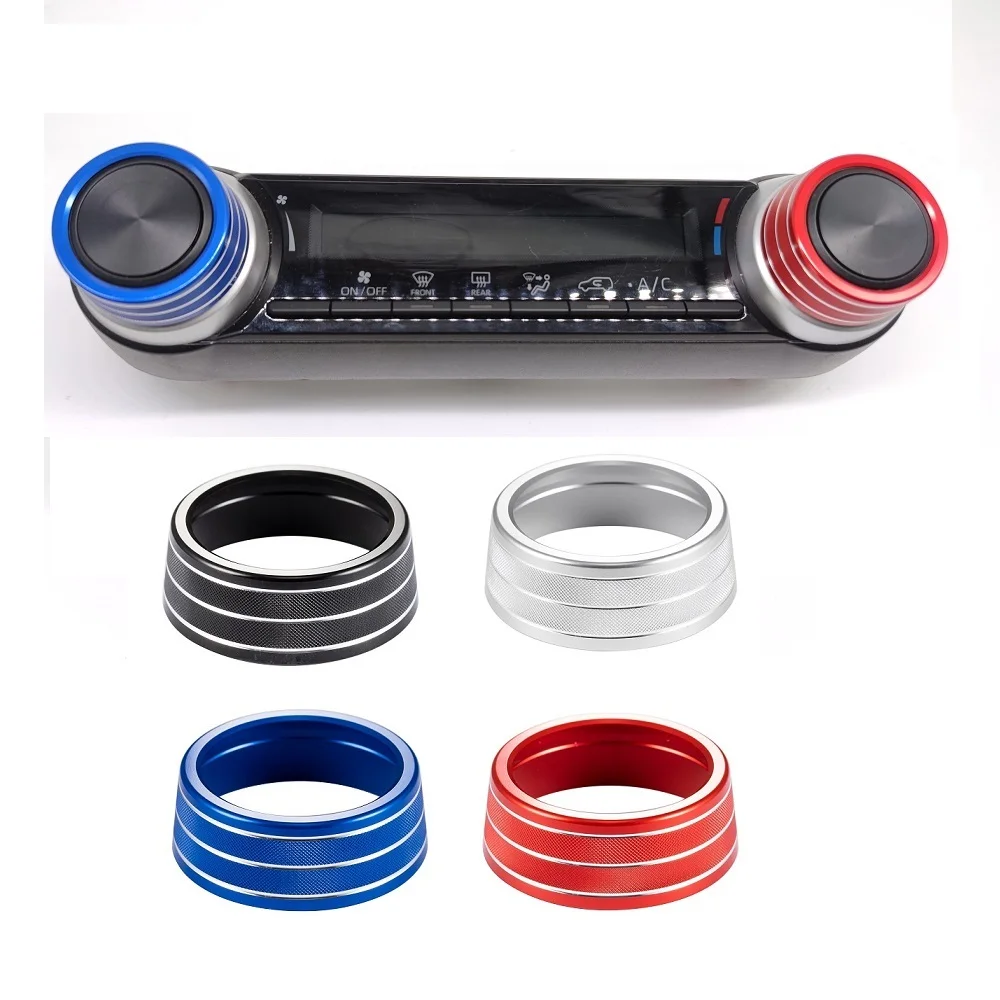 For-Toyota-RAV4-2019-2020-2021-2022-Car-AC-Climate-Control-Knob-Trim ...