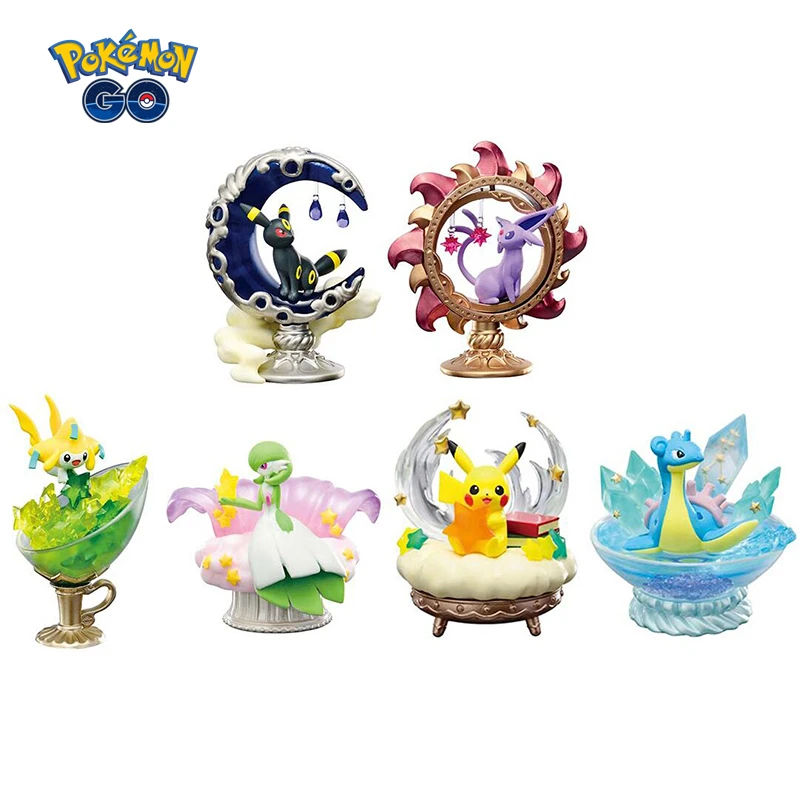 Pokemon Anime Toys Blind Box Starry Night 6 Styles Umbreon Espeon ...