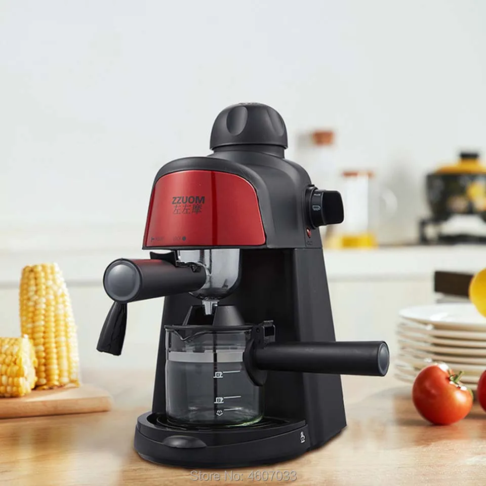 240ml Semi-Automatic Espresso Coffee Machine Steam Italian Type ...