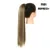 Synthetic Clip In Ponytail Hair Extension Wig Straight Kinky Curly Long ...