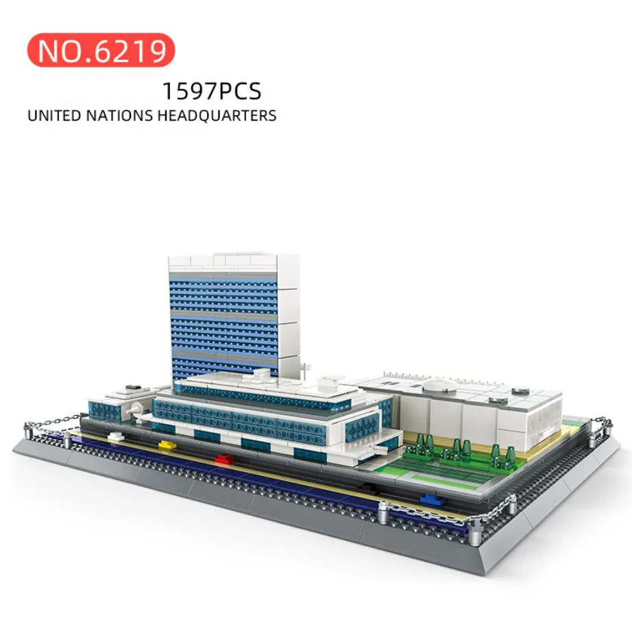 Lego Architecture United Nations Headquarters