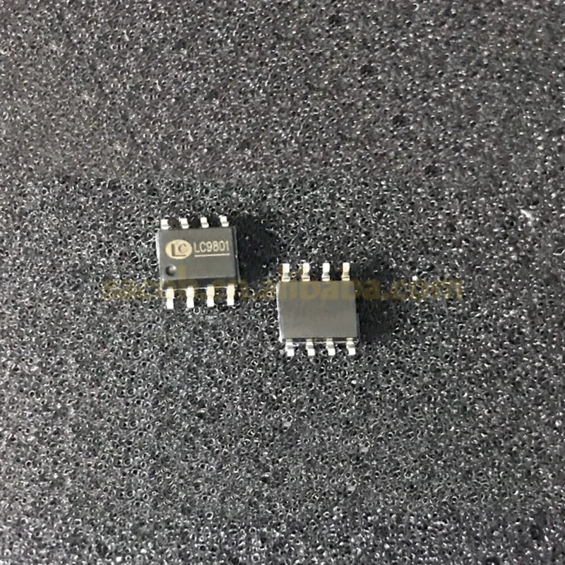 10 개/몫 새로운 원본 LC9801 LC9801A LC9801R 9801 또는 SC1001 SOP 8 경보 IC|Cable ...