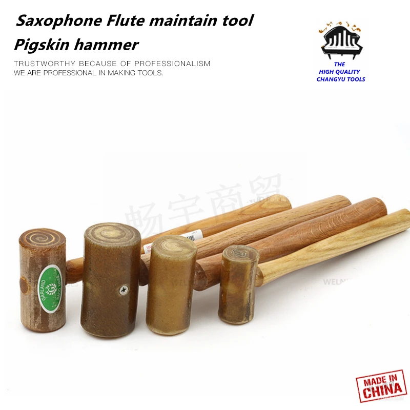 Brass-wind-instruments-repair-tool-Pigskin-hammer-Saxophone-Flute ...