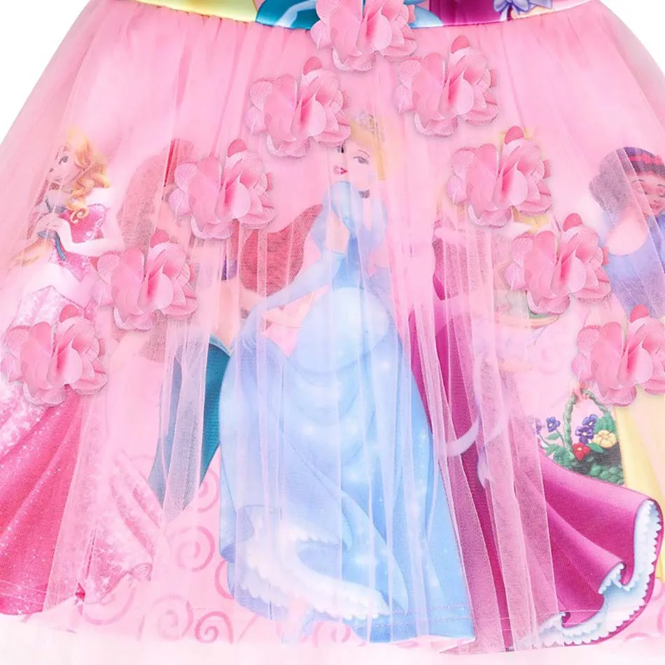 Belle Pink Dress Pattern
