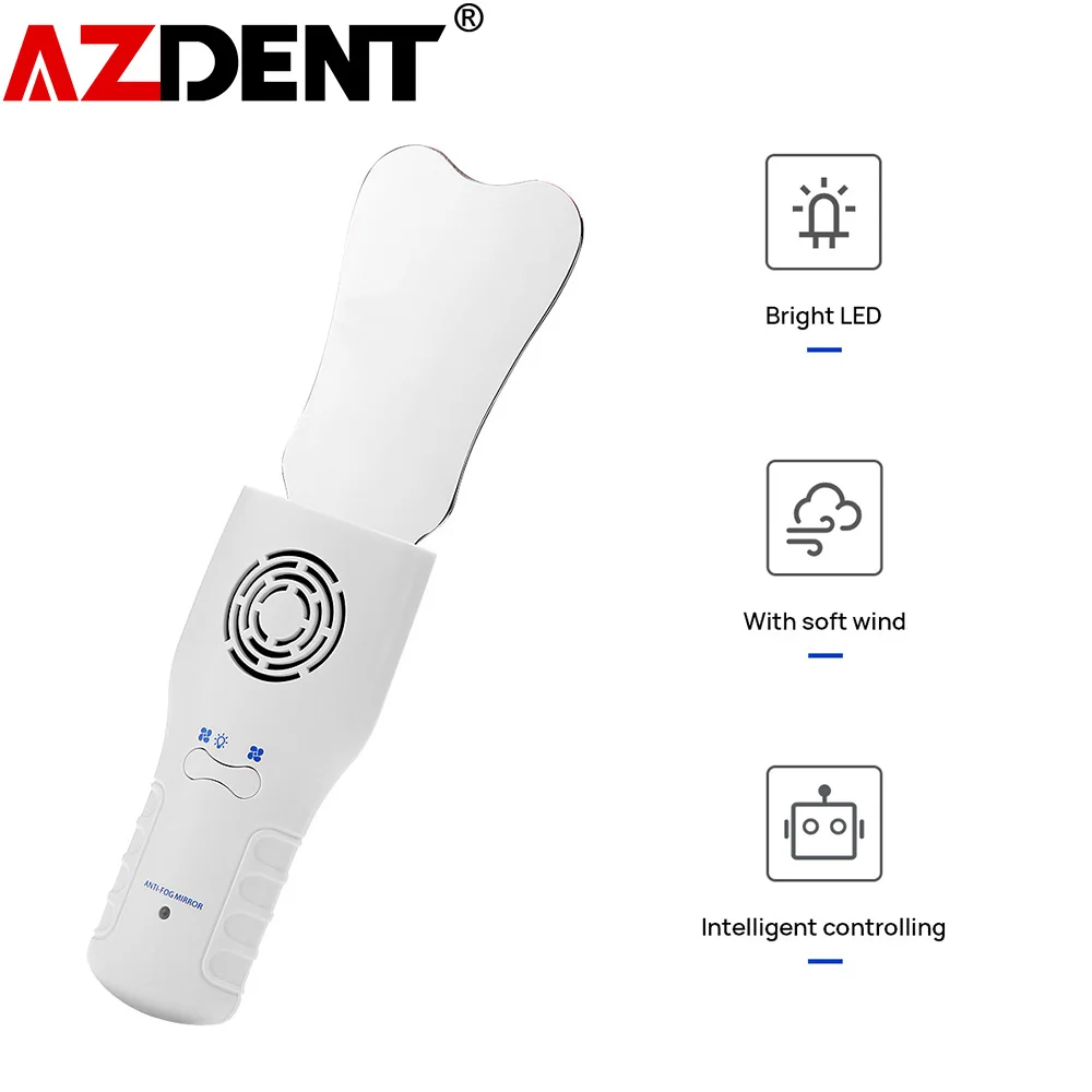 Dental Automatic Anti fog Mirrors Oral Photography Reflector Glass ...
