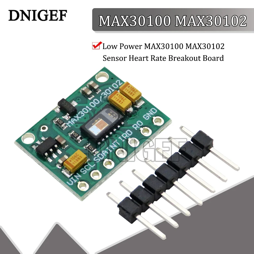 Low Power MAX30100 MAX30102 Sensor Heart Rate Breakout Board For ...