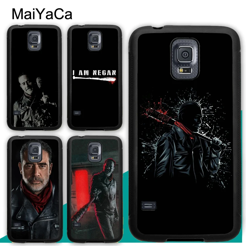 The Walking Dead Negan Para Samsung S21 Ultra S20 FE S10 Plus Nota 10 ...