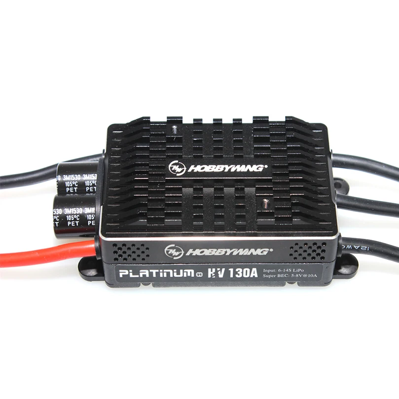 Hobbywing 플래티넘 HV V4 130A BEC / OPTO 5 14S Lipo 빈 금형 브러시리스 ESC, RC 드론 ...