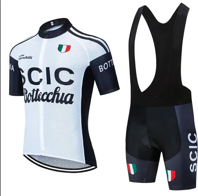New TEAM SCIC cycling jersey 20D bike Shorts set mtb Ropa mens summer ...