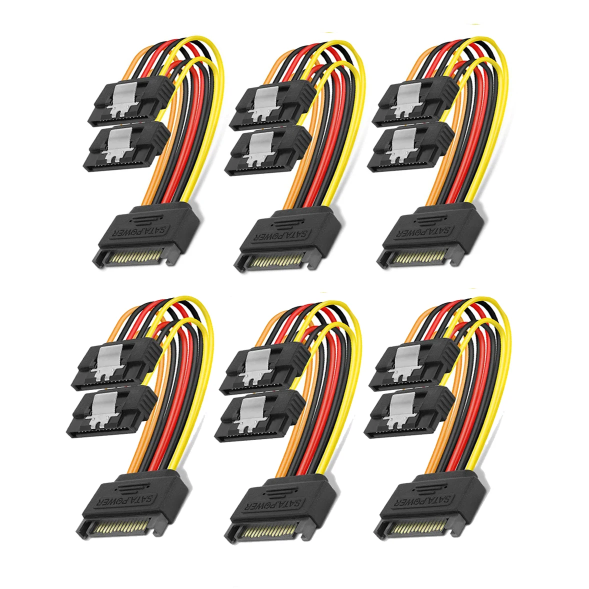 SATA-Power-Extension-Cable-6-Pack-15-Pin-SATA-Male-to-Female-Extender ...