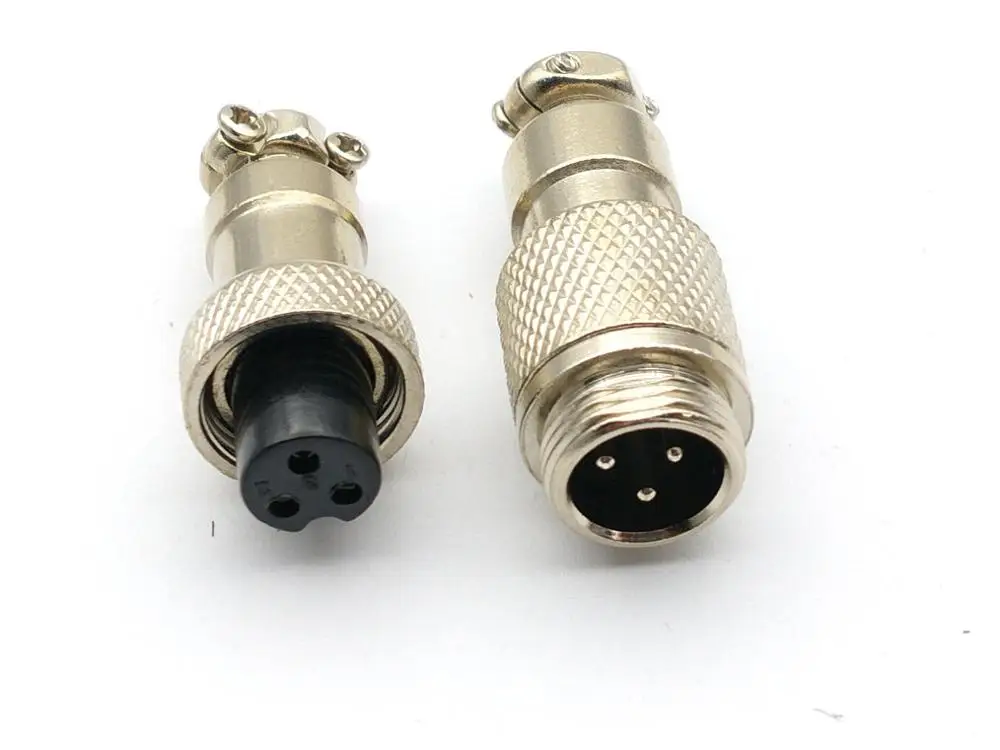 GX12-12mm-Male-Female-3pin-Aviation-Plug-GX12-12mm-Panel-Power-Chassis ...