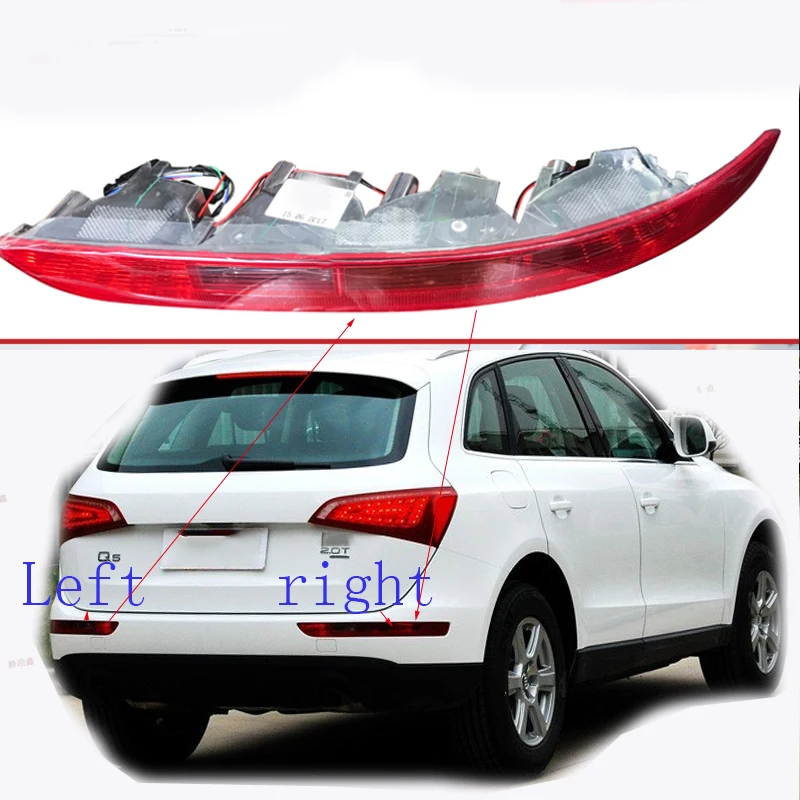 8R0945096-8R0945095-for-Audi-Q5-Rear-Bumper-Lamp-Assembly-Brake ...