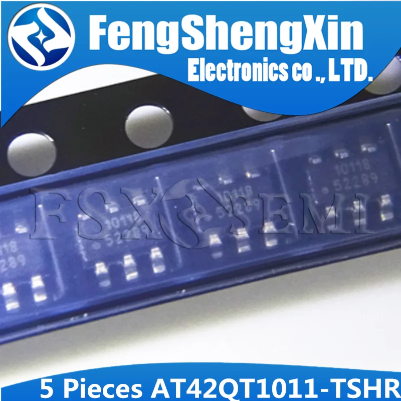 5 pçs/lote novo AT42QT1011 TSHR at42qt1011 SOT23 6 1011 um canal sensor ...