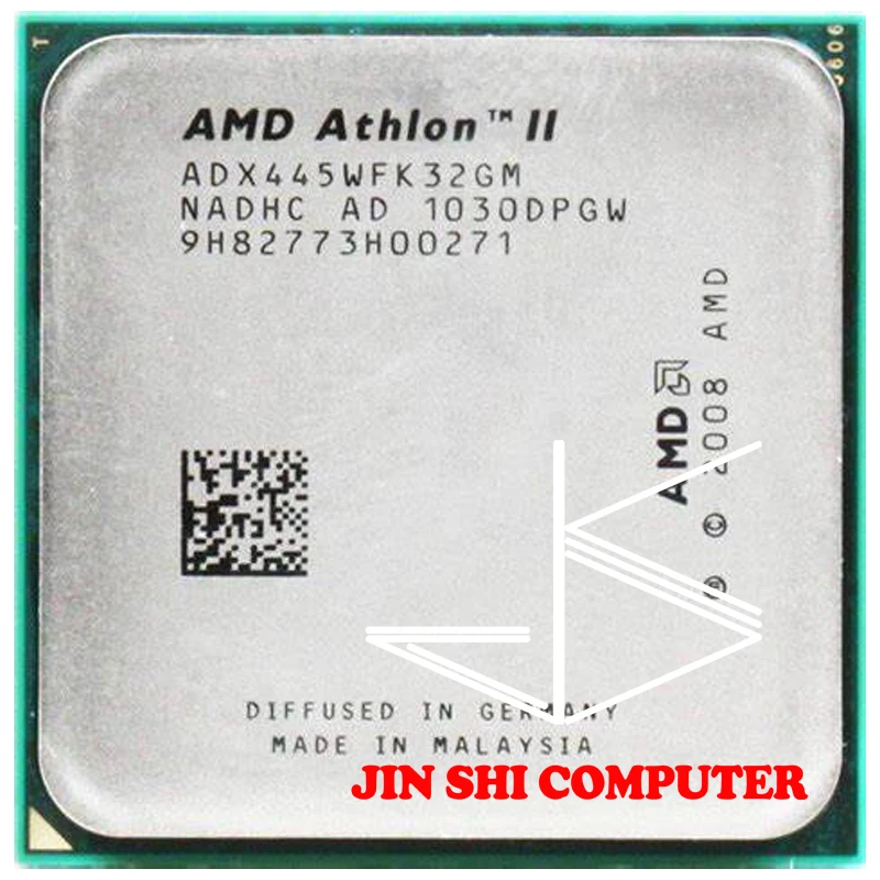 Free Shipping Amd Athlon Ii X3 445, 3.1 Ghz, Triple-core, Processeur D ...
