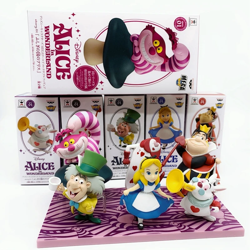 Alice Wonderland Figure Rabbit | Action Figure Model Ornament Toys - Mr ...