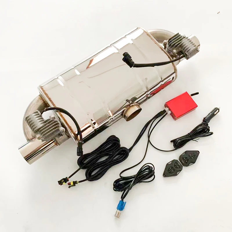 Car-Exhuast-Muffler-System-With-Push-Button-Switch-And-Remote ...