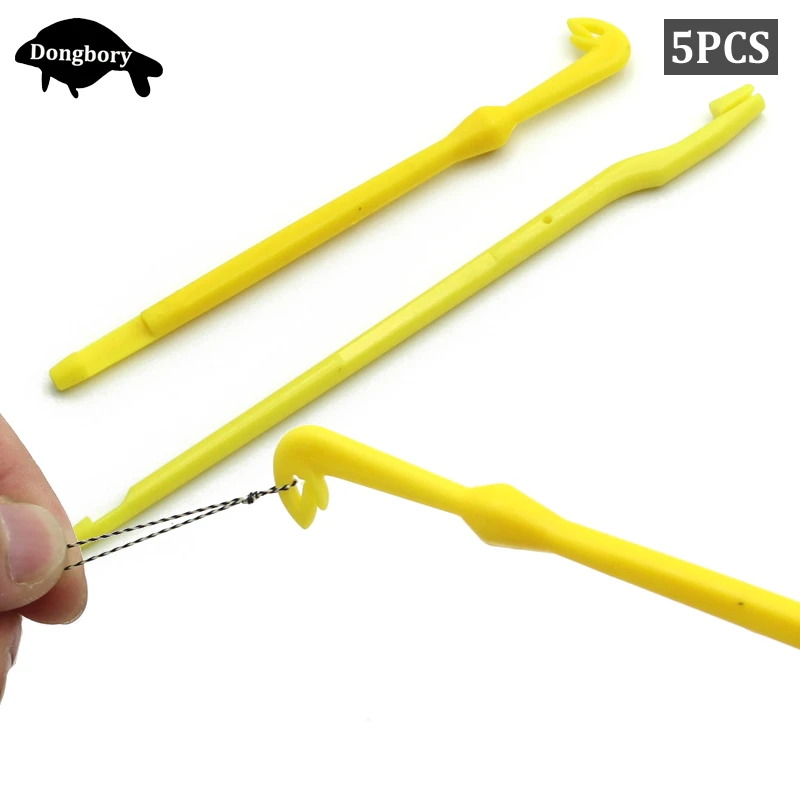 5Pcs Carp Fishing Tool Fishing Line Knot Loop Tyer Hook Remover ...