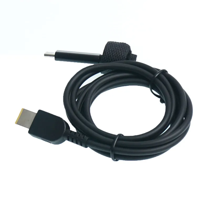 Usb-c Type-c To Slim Tip Power Cable Works With For Lenovo 65w Slim Tip ...