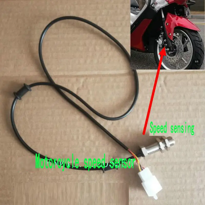 Motorcycle Warrior Speed Meter Tooth Instrument Line Electronic Sensor ...