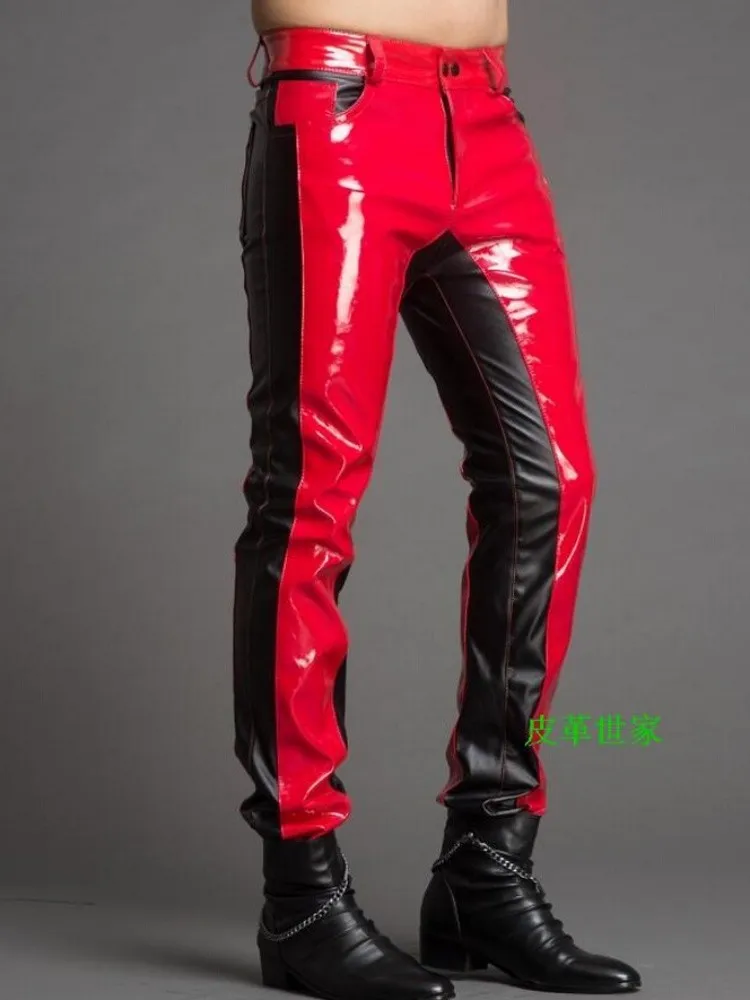 29-39-Men-s-New-Sexy-Stage-Trousers-Dj-Color-Block-Fashion-Personality ...