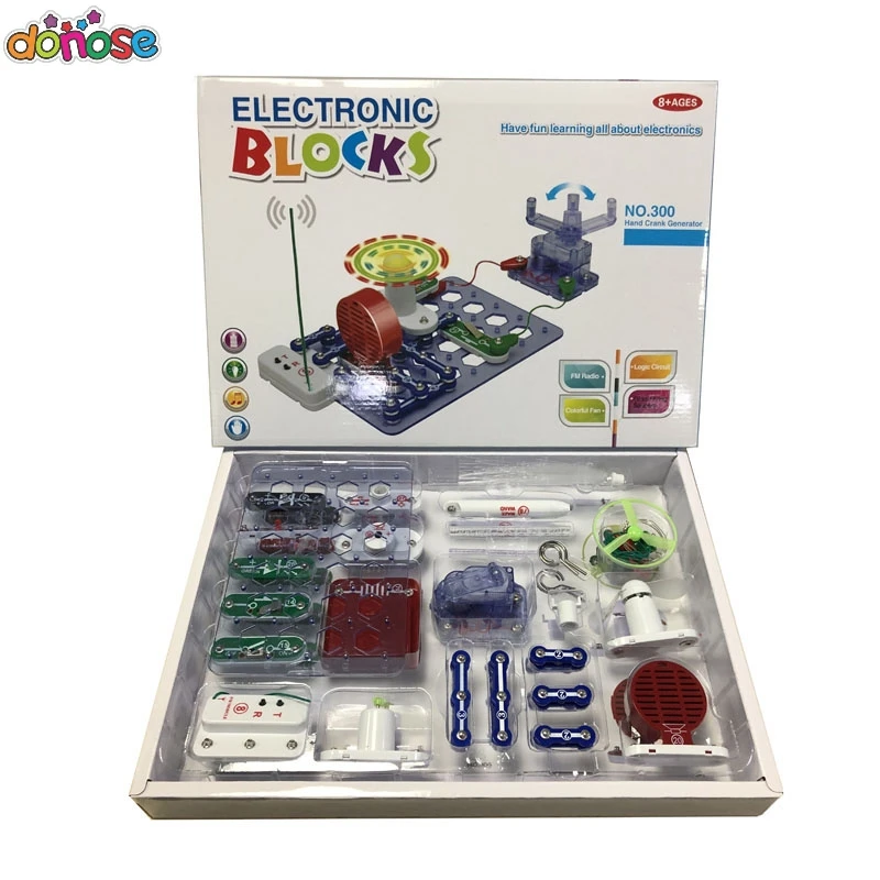 Electronic Block Circuit Science Educational Learning Integrated ...