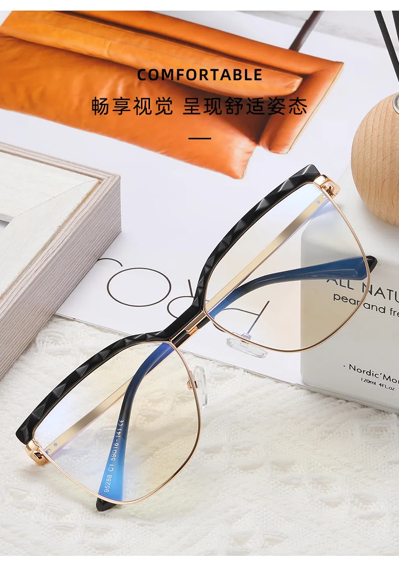 Generic Optical Female Eyeglasses For Nearsightedness Diopter 0 ...