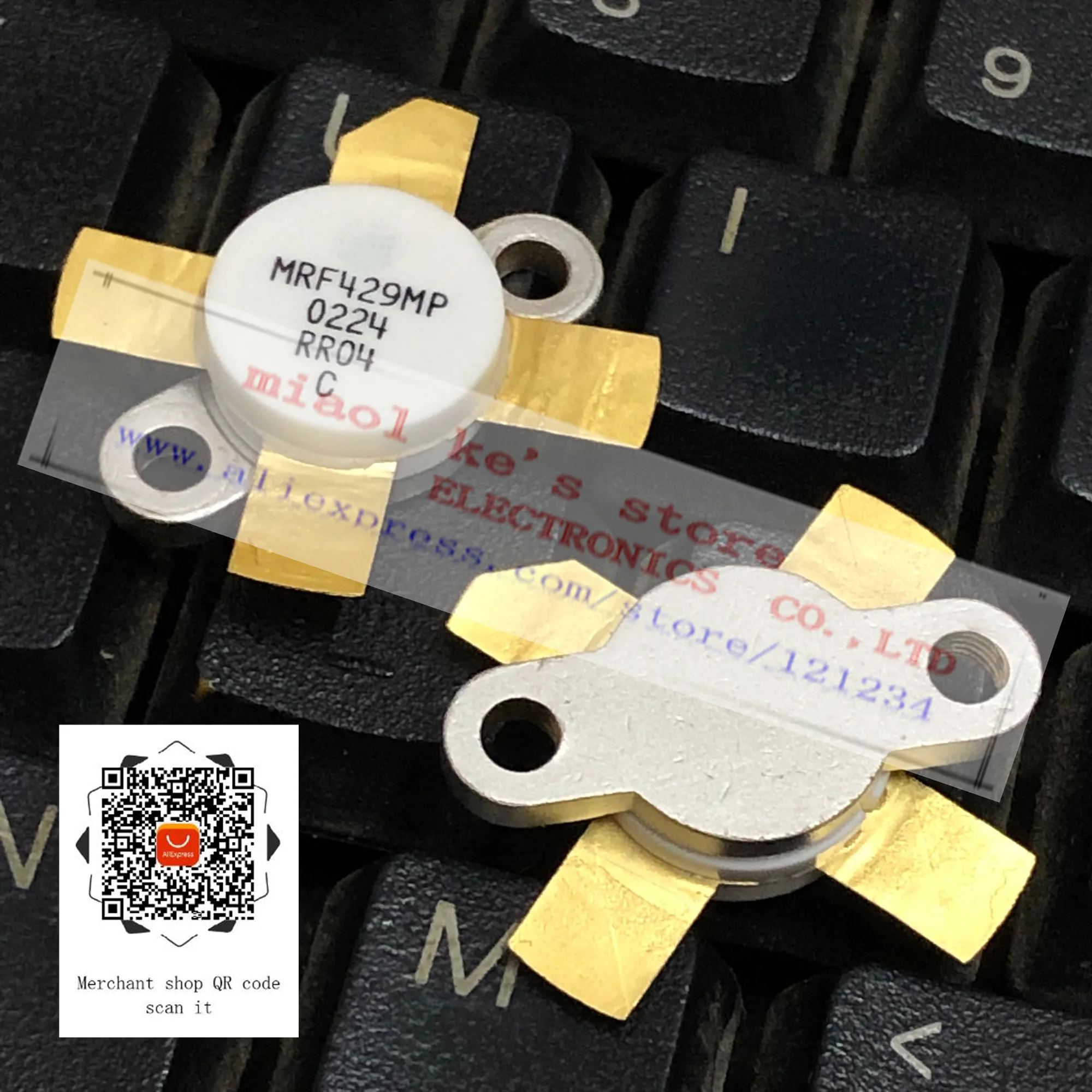 100% Original: MRF429MP MRF429 MP FALL 211 11 NPN Silikon RF Power ...