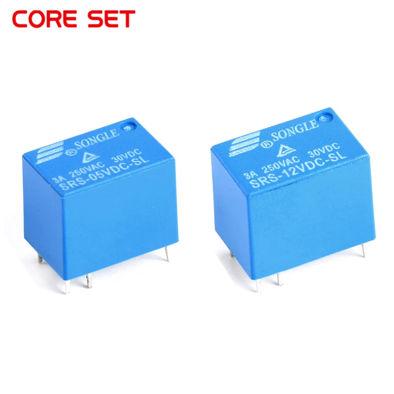 5PCS 5V 6PIN Relays SRS 05VDC SL SRS 12VDC SL 05VDC SL 12VDC SL 4100 ...