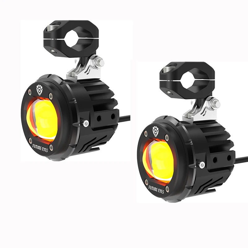 FUTURE-EYES-F20P-Motorcycle-Fog-Light-Auxiliary-Spotlight-Driving-Light ...