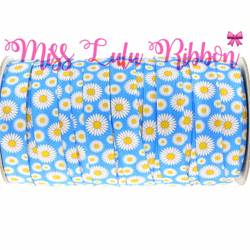 MD1501028-22-2597-5-8-16mm-50yards-roll-Beautiful-Retro-Daisy-Flower ...
