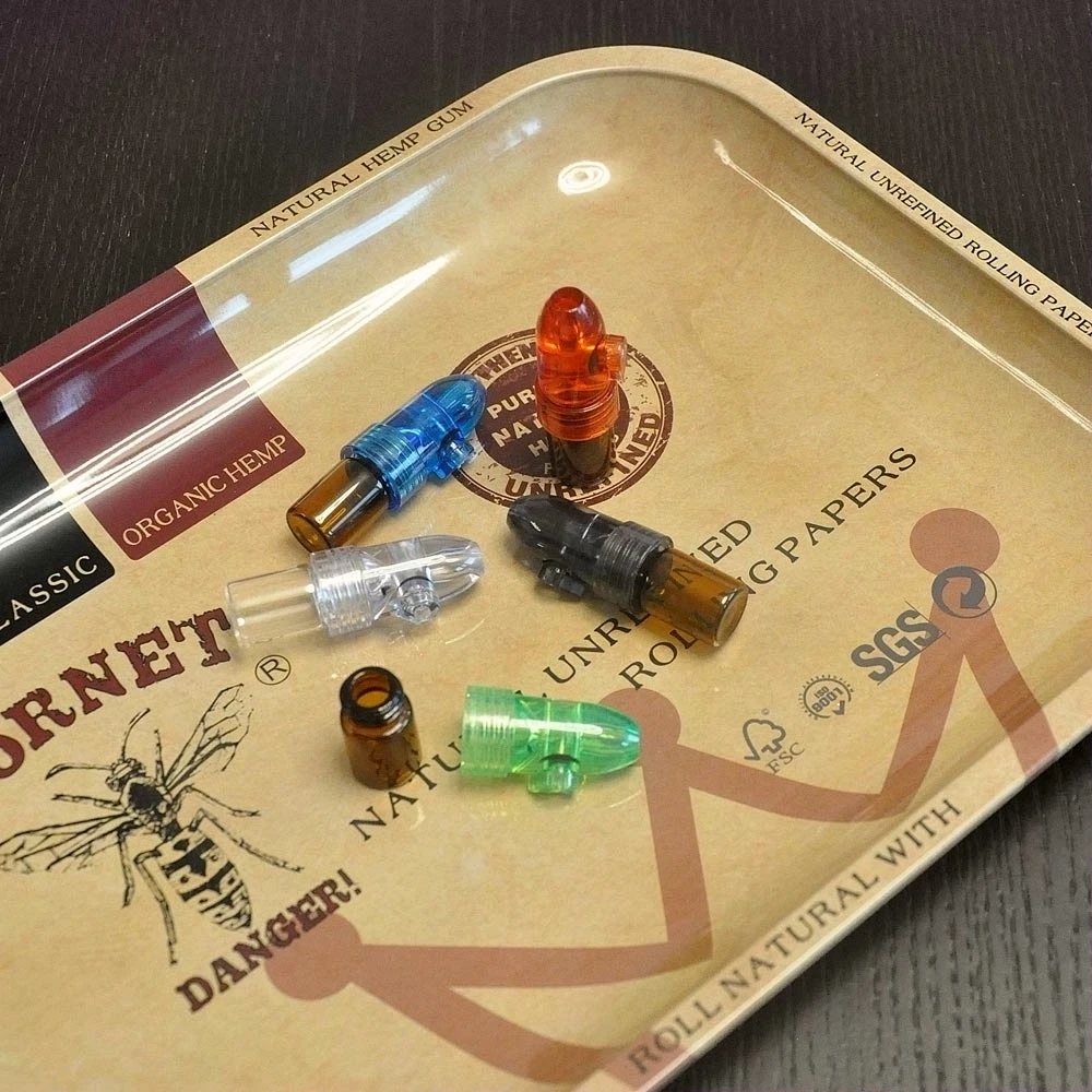 Hornet Plastic Glass Snuff Dispenser Bullet 24 Pcs 53mm/67mm/82mm ...