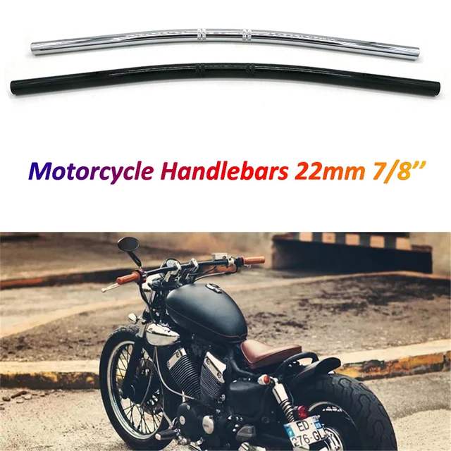 Bike Handlebars On Chopper H Ruo 22mm 7/8" Motorcycle Handlebar High