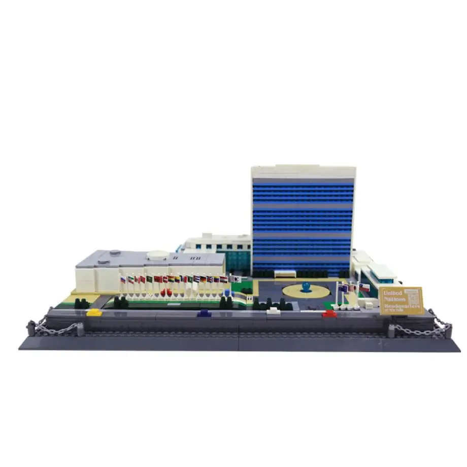 Lego Architecture United Nations Headquarters