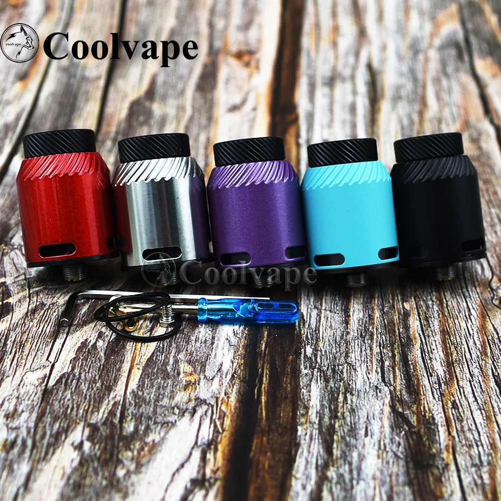 Electronic-cigarette-atomizer-Heavy-load-RDA-V1-5-24mm-316-SS-single-or ...