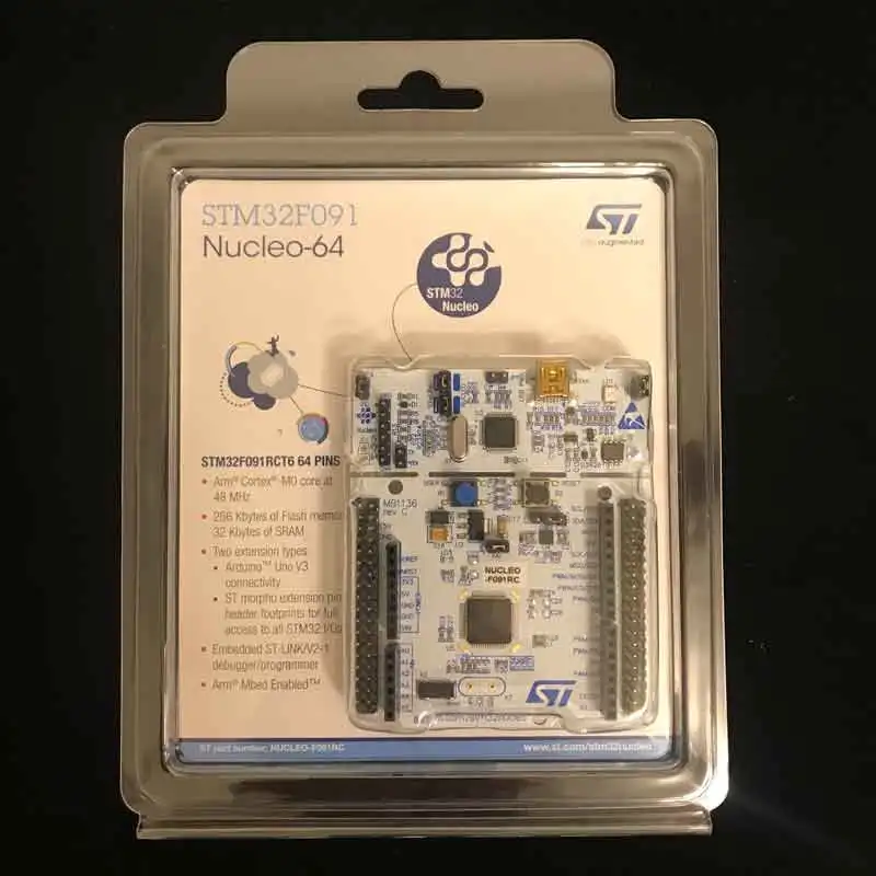 1 Pcs X Nucleo-f091rc Arm Stm32 Nucleo-64 Development Board With Stm32f091rc Mcu - Integrated ...