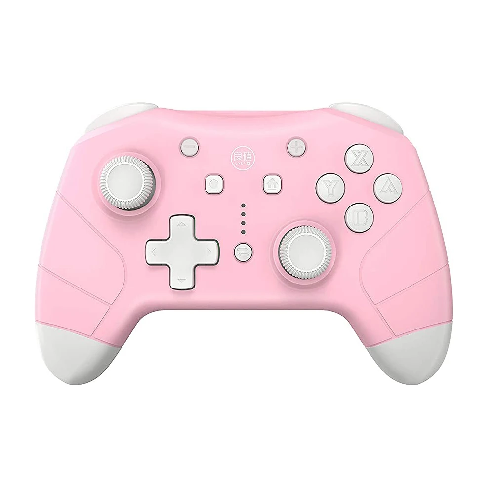 IINE Pink Wireless Controller for Nintendo Switch/Lite Support Amiibo ...