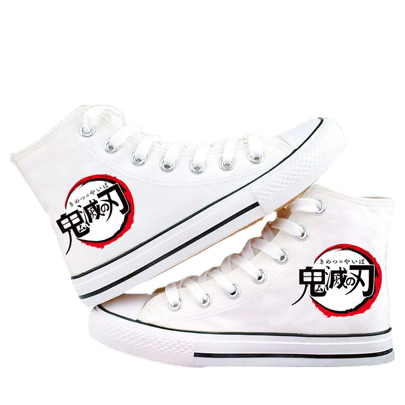 Anime Demon Slayer Kimetsu No Yaiba Trainers Cosplay Shoes - AllCosplay.com