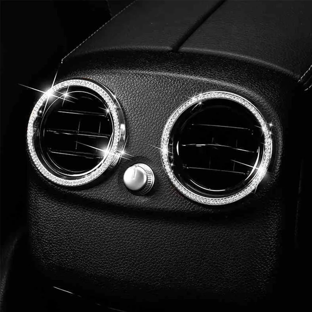 Car-Styling-Interior-Front-Console-Air-Condition-AC-Vent-Outlet-Turbo ...
