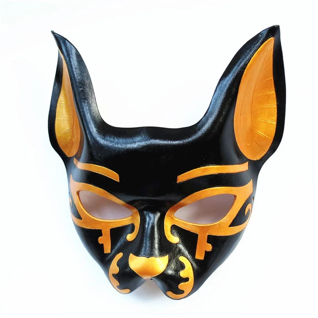 Ancient Egyptian Cat Masks