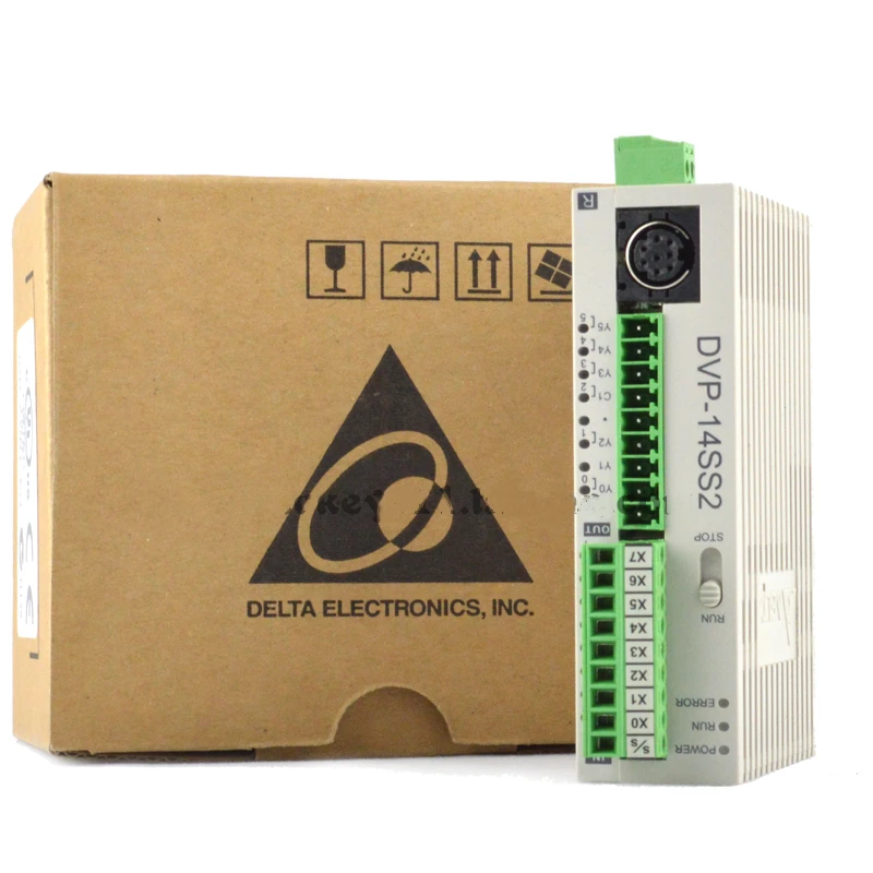 Original DVP -14 SS 2 mainframe Delta PLC programmable controller ...