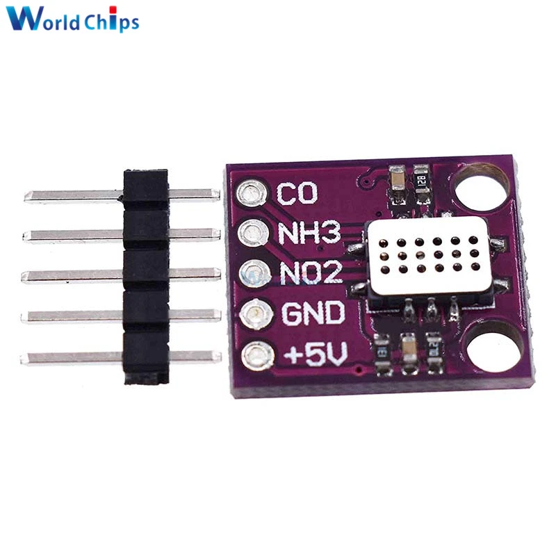 Mics-6814 Air Quality Sensor Module Co Voc Nh3 Nitrogen Oxygen Gas ...