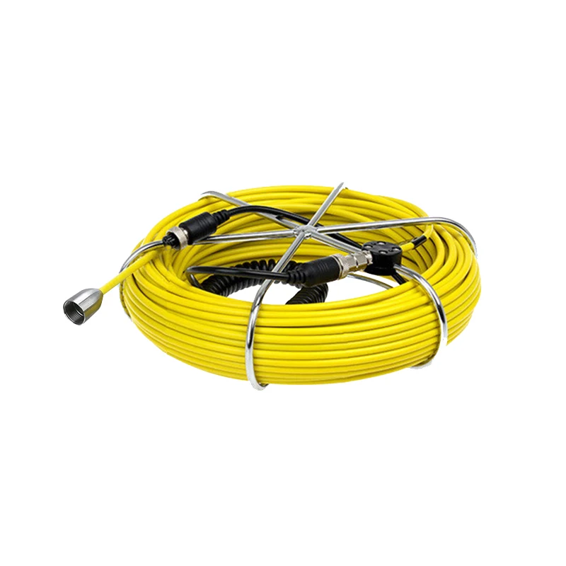 Factory Direct Supply 20M Fiberglass Cable Pipe Inspection Cable Reel ...