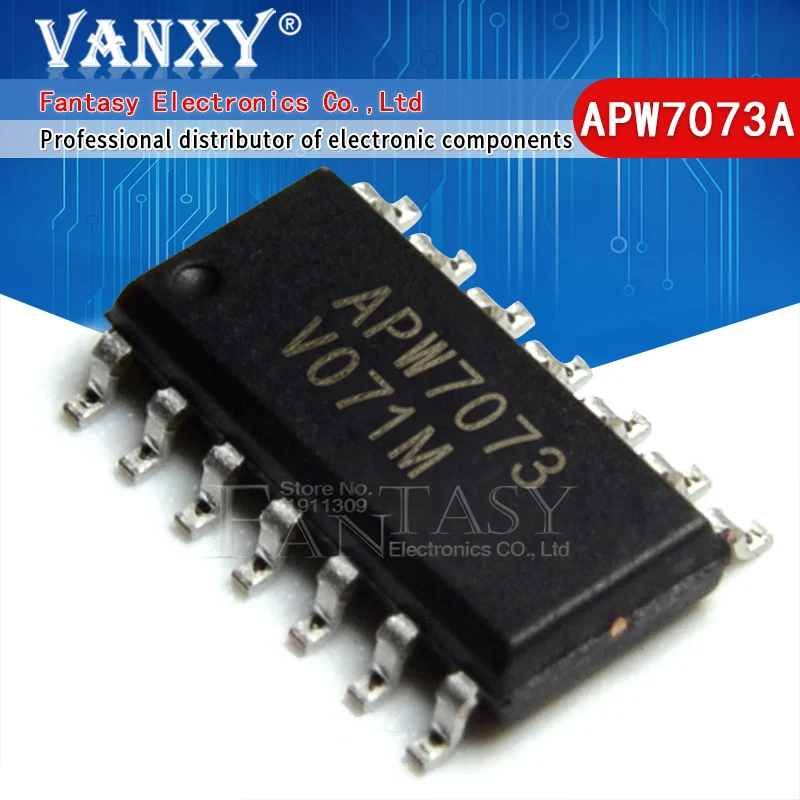 5pcs APW7073 APW7073A SOP 14 7073A APW7073KE APW7165A APW7165 APW7120 ...