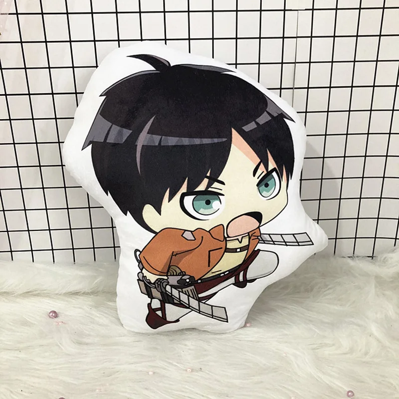 Shop Generic 10cm Attack On Titan Plush Doll Anime Attack On Titan Levi ...