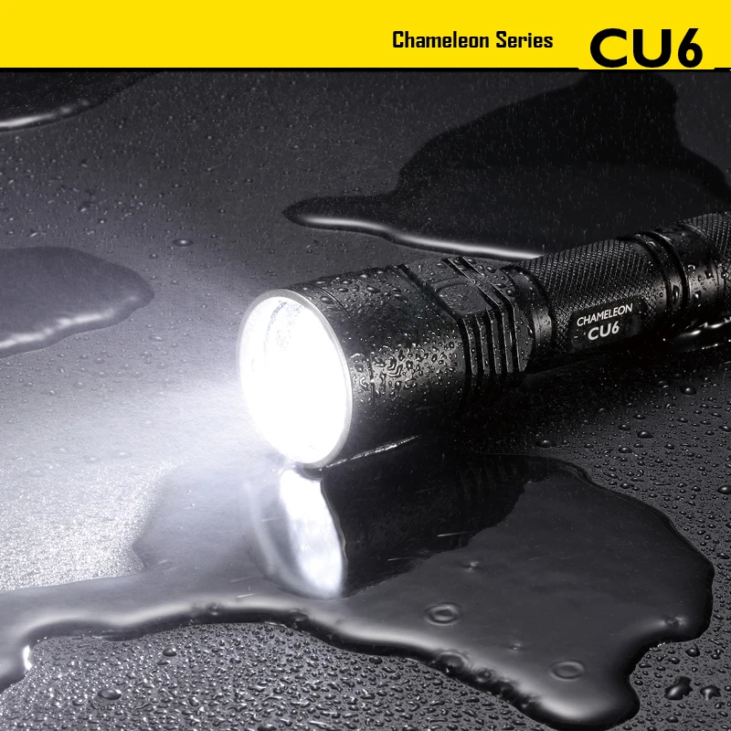 NIRECORE CU6 3000mw Ultraviolet UV Flashlight 365nm Military Search Hunting Tactical Flashlights ...