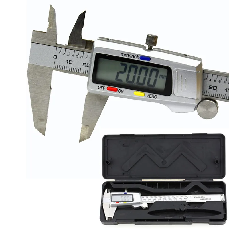 Measuring Tool Stainless Steel Digital Caliper 6 "150mm Messschieber ...